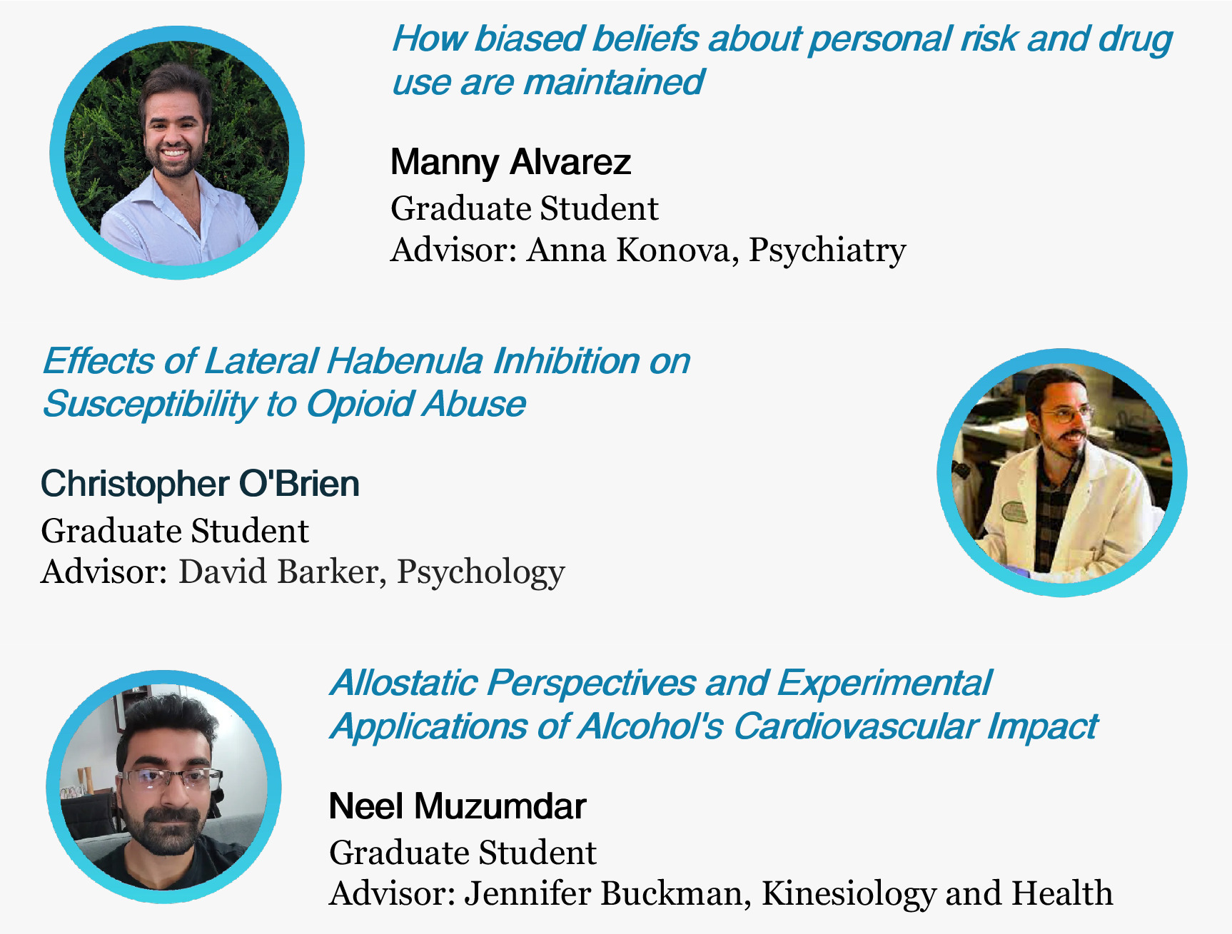 11/2 TARP Event: Presentations from RARC Trainees - Rutgers Addiction ...