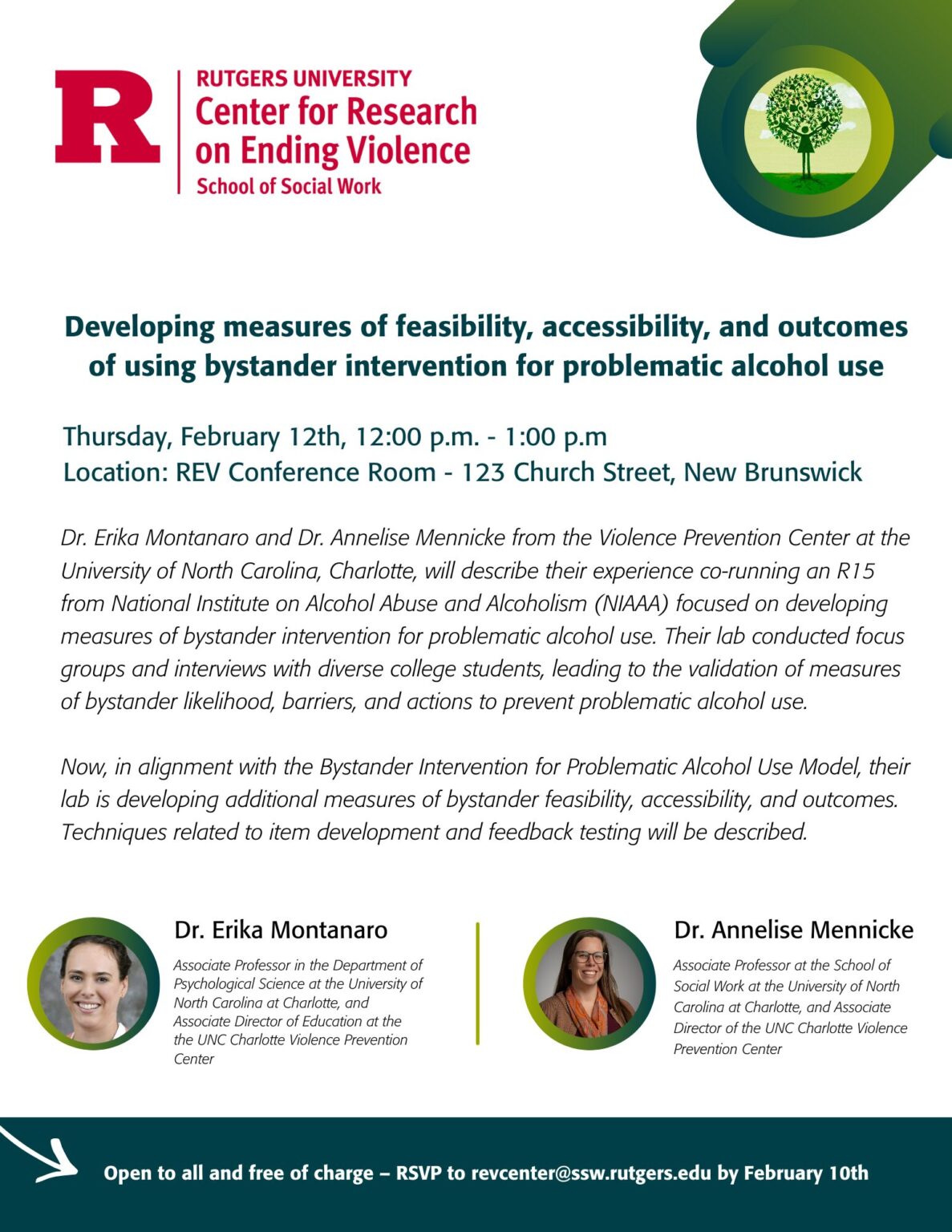 Rutgers Center for Research on Ending Violence Presentation ...